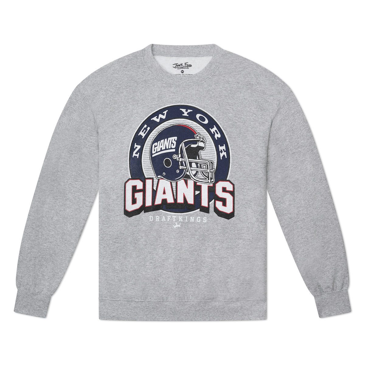 New York Giants Junk Food Backfield Crewneck – DraftKings Shop