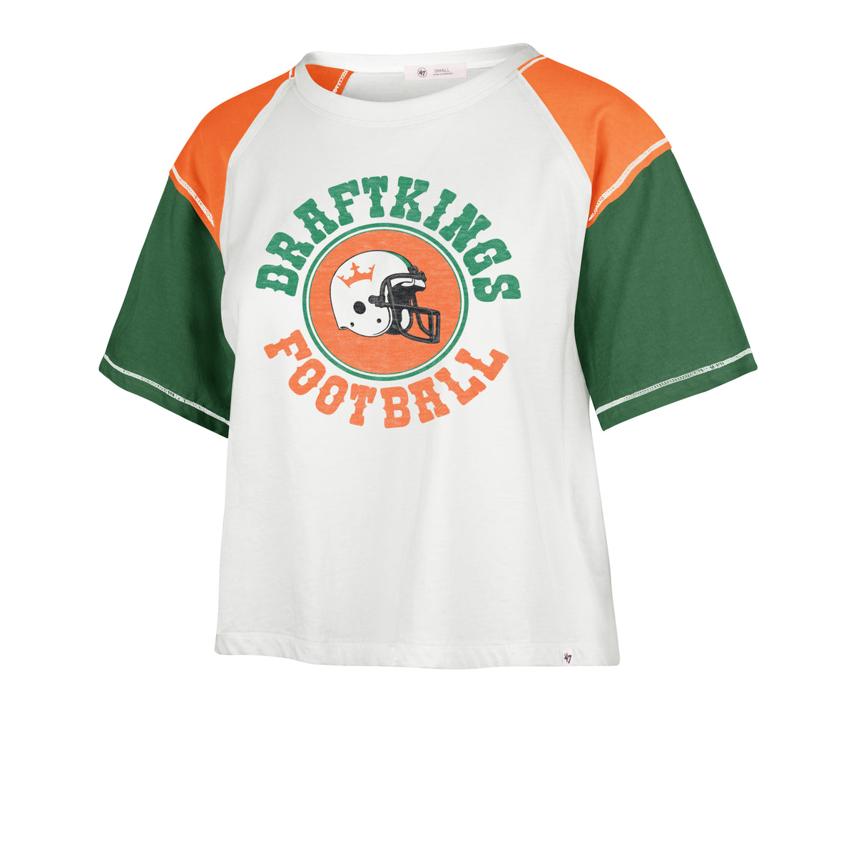 DraftKings x '47 Women's Gia Crop T-Shirt – DraftKings Shop