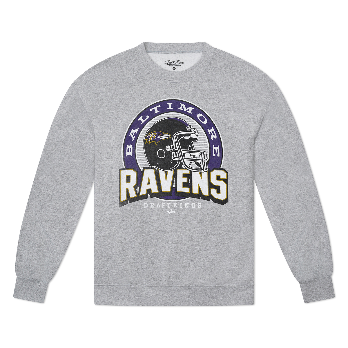 Baltimore Ravens Junk Food Backfield Crewneck – DraftKings Shop