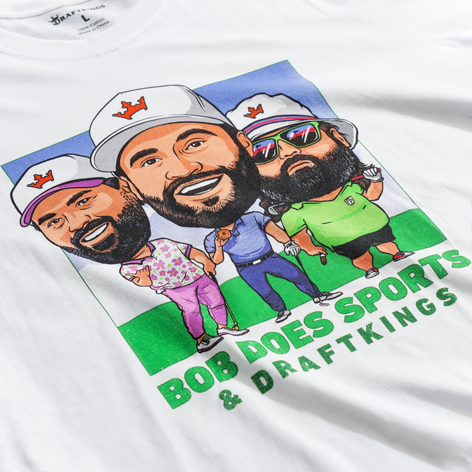 DraftKings x Bob Does Sports T-Shirt – DraftKings Shop