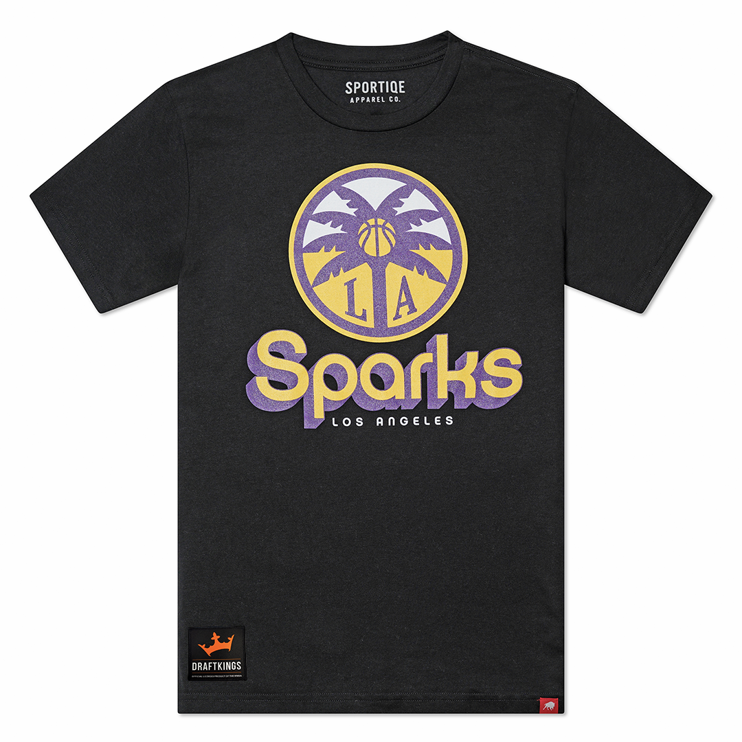 DraftKings x WNBA Los Angeles Sparks T-Shirt – DraftKings Shop